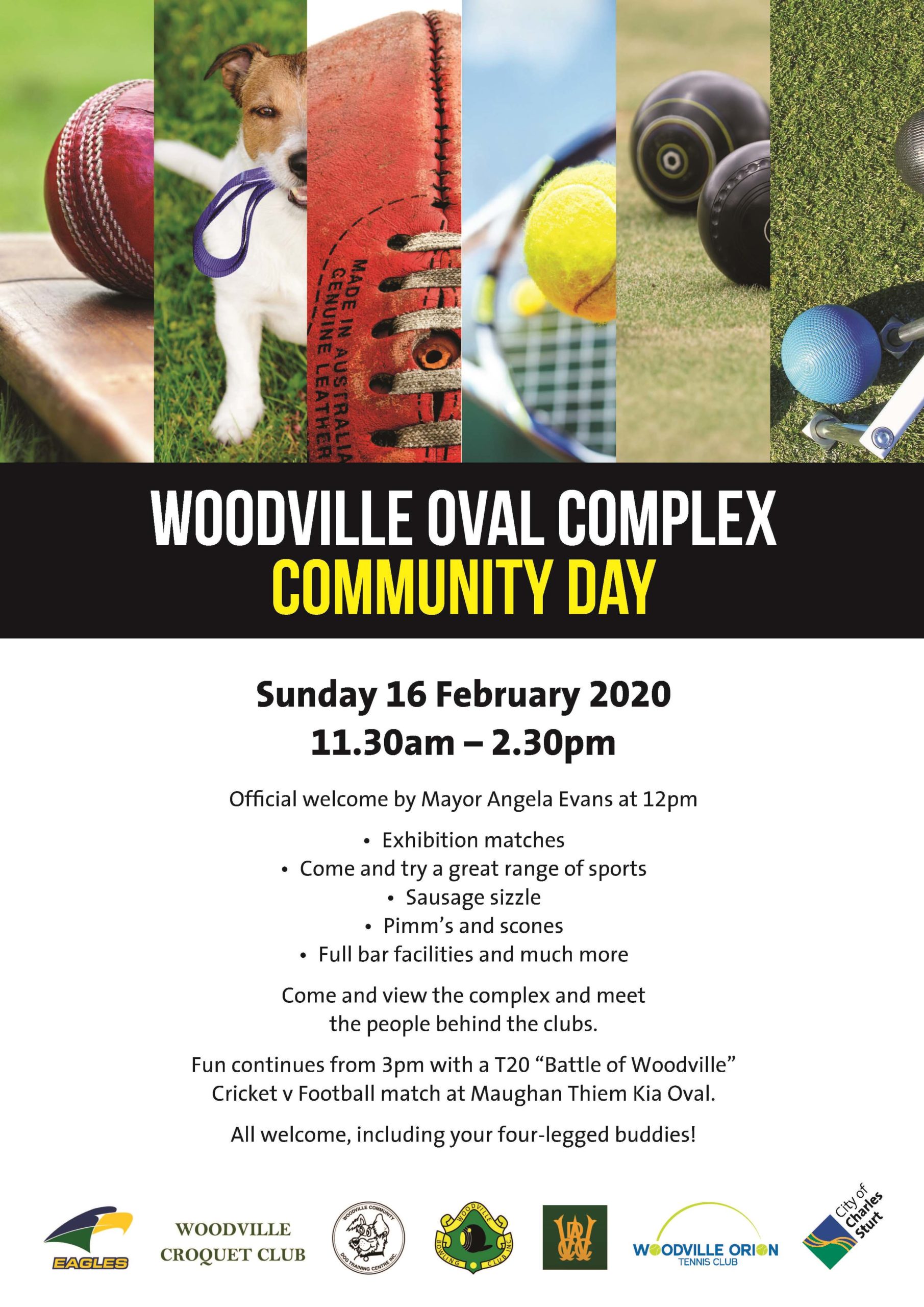 Woodville Oval Complex Community Day 50% – Woodville Community Dog ...